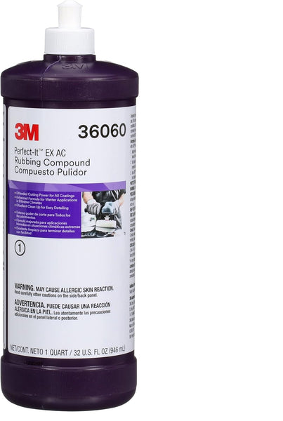 3M PERFECT-IT EX AC RUBBING COMPOUND - 1 QT – Global Appearance Products